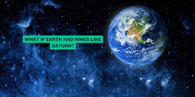 What If Earth Had Rings Like Saturn? - Astronex