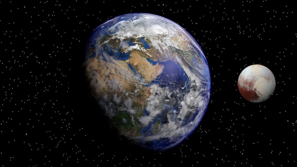 What If Pluto Was Earth’s Moon? - Astronex